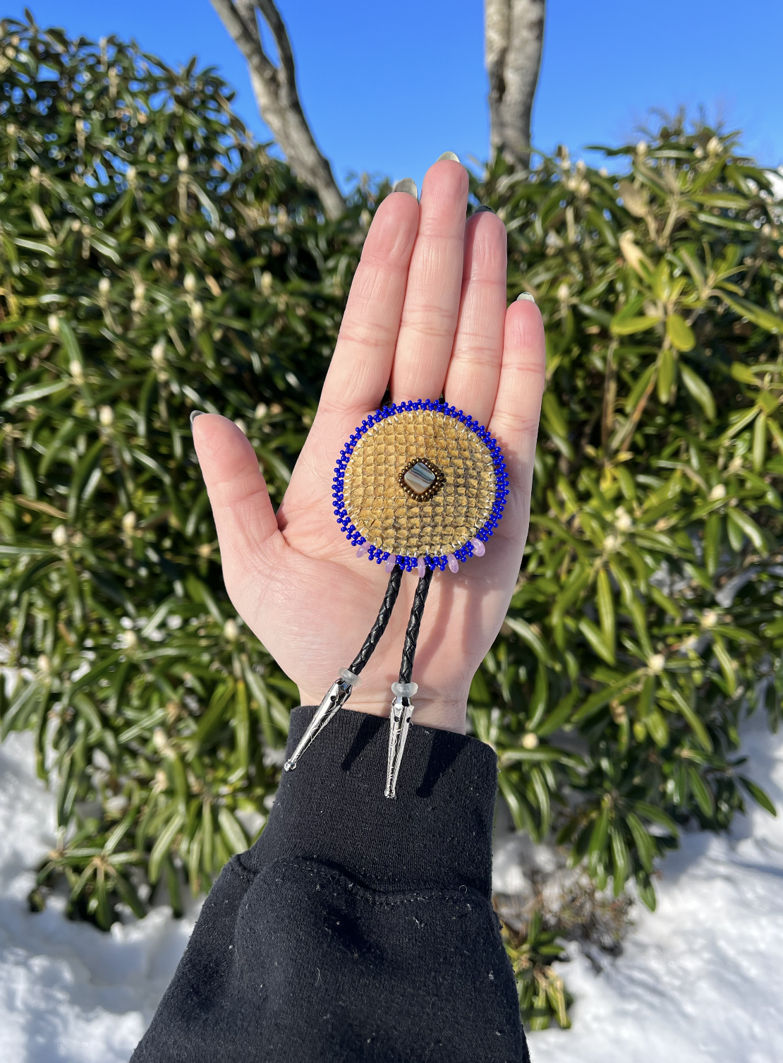 Salmon Skin Earrings and Seal Intestine Jewelry: Indigenous Artists ...