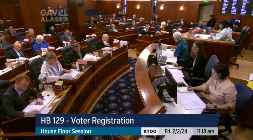 Voter roll bill passes Alaska House with bipartisan support - The ...